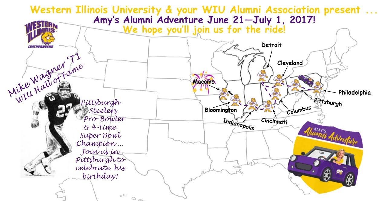 Amy's Alumni Adventure - Western Illinois University
