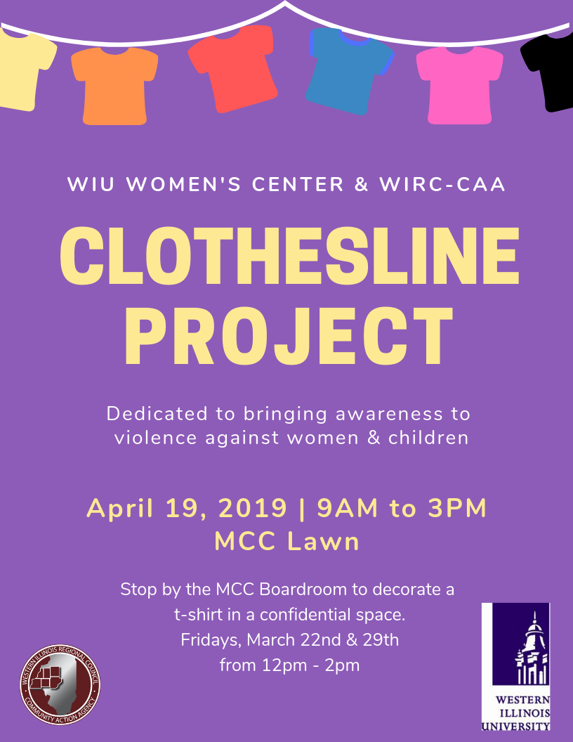 Clothesline Project Flyer