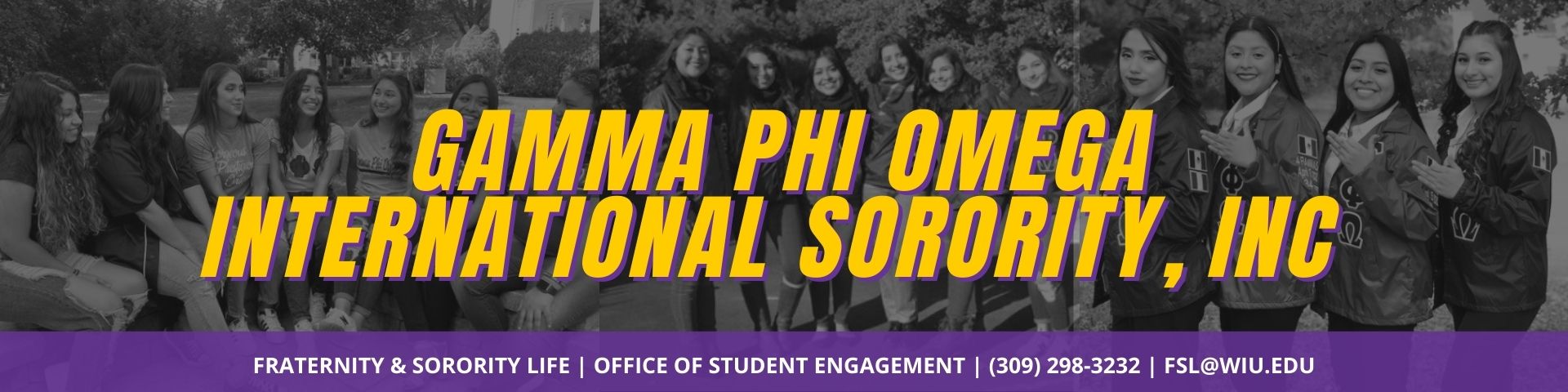Gamma Phi Omega - WIU